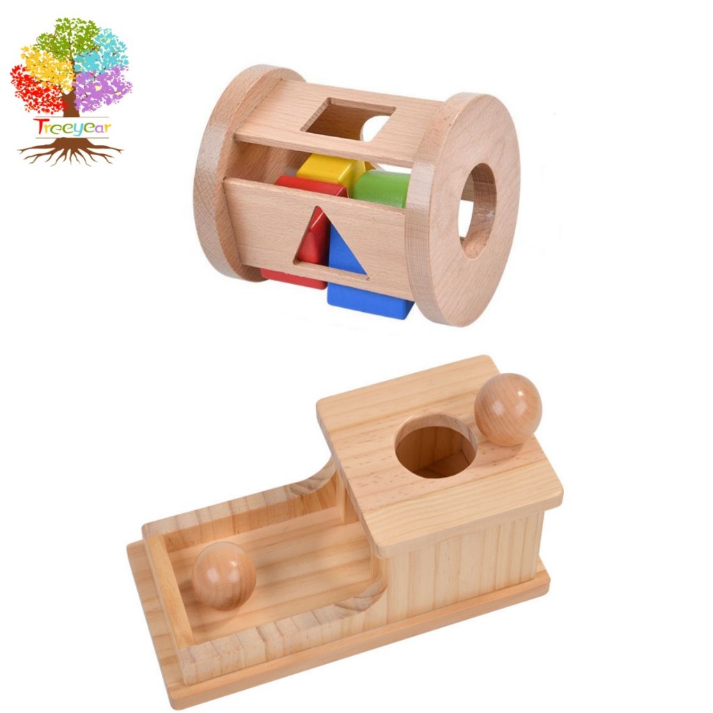 Montessori Object Treeyea Permanence Box, Montessori Object Permanence ...