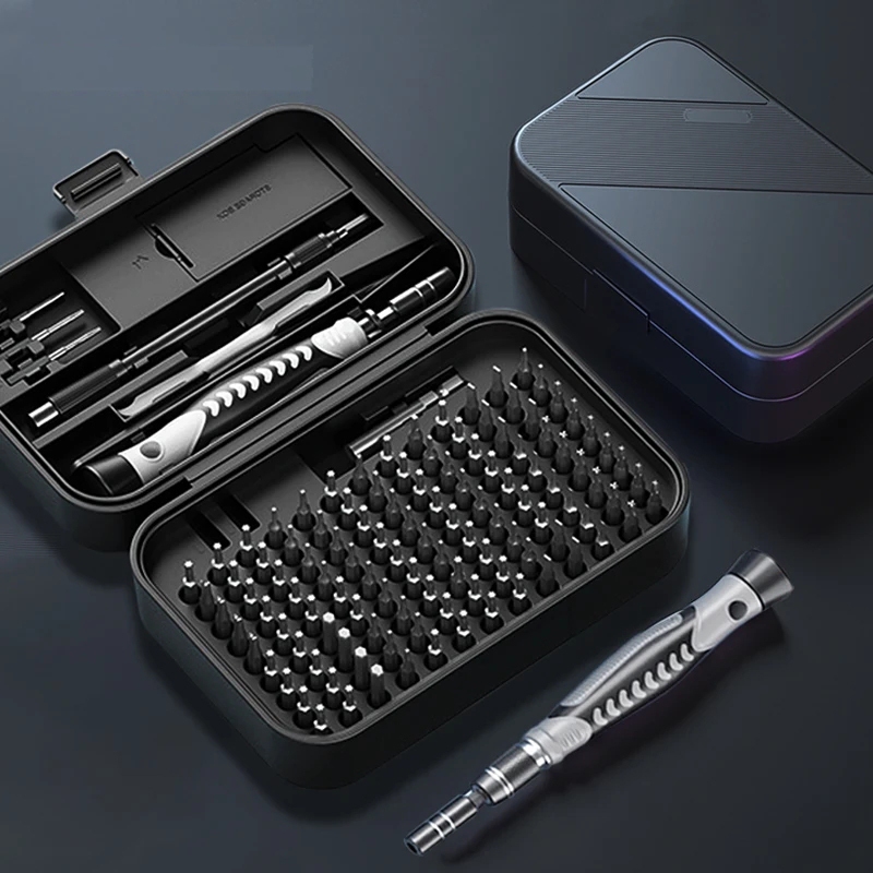 130 In 1 Screwdriver Set Precision Screwdrivers Kit CR-V Magnetic Torx ...