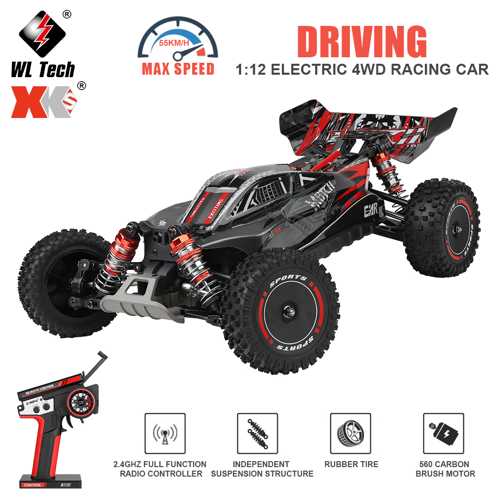 284131 284010 Wltoys K989 K969RC Car 1:28 4WD Off-road 2.4G Remote ...
