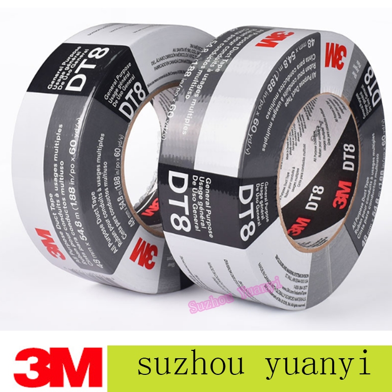 3M DT8 Duct Tape DT8 Industrial Strength Multi-Use Silver | Shopee ...
