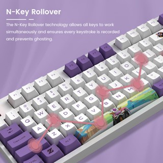 Akko Dragon Ball Z Frieza 3108v2 Wired Mechanical Keyboard with OEM ...