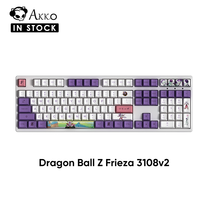 Akko Dragon Ball Z Frieza 3108v2 Wired Mechanical Keyboard with OEM ...