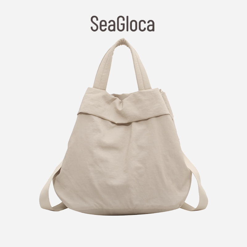 SeaGloca Large Capacity Nylon Pleated Crossbody Shoulder Tote Bag For ...