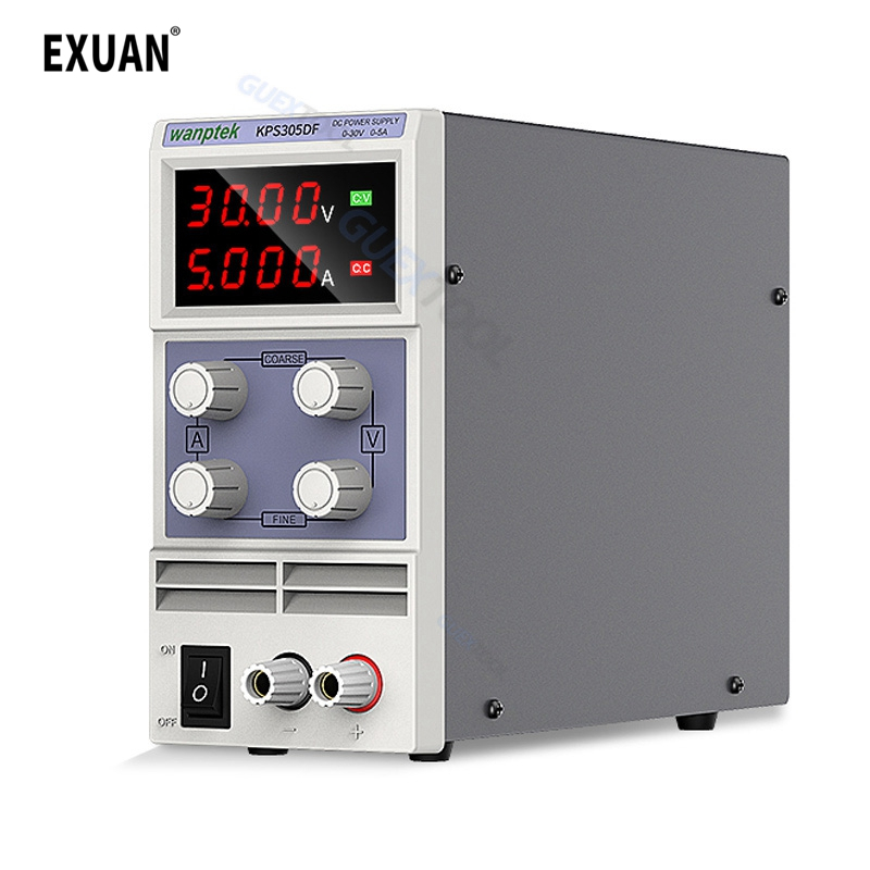 Wanptek Adjustable DC power supply 30V 10A LED Digital Lab Bench Power Source Stabilized Power ...