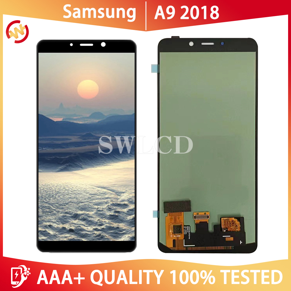 For Samsung Galaxy A9 2018 A920 A920F LCD Display Screen touch ...