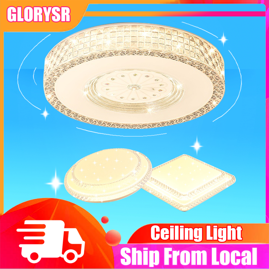 Bedroom Light Modern Simple Circular led Ceiling Light Living Room ...