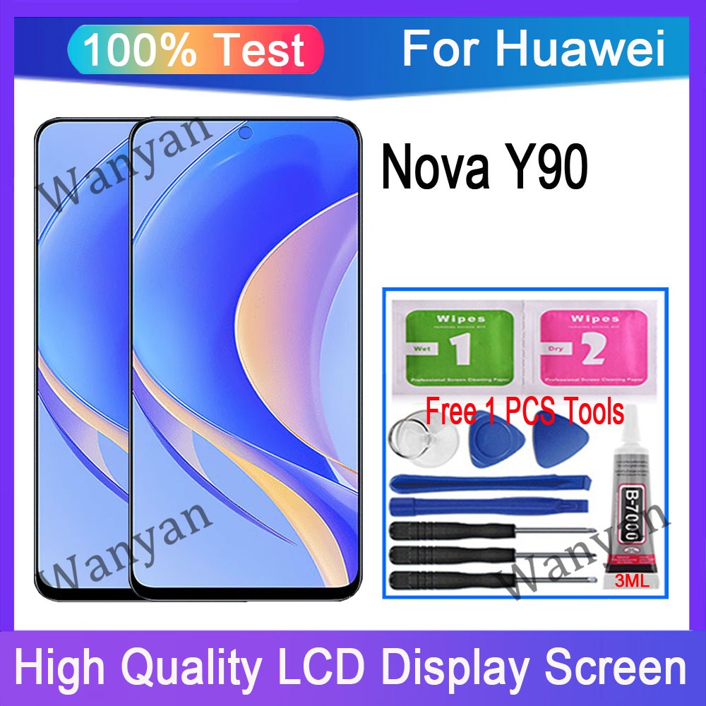 OEM For Huawei Nova Y90 LCD Display Touch Screen Digitizer With Frame Replacement | Shopee ...