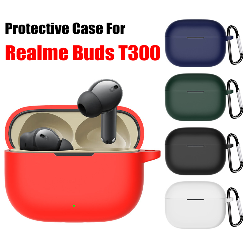 Realme Buds T100 T300 T110 T310 Soft Protective Cover Washable Dust ...