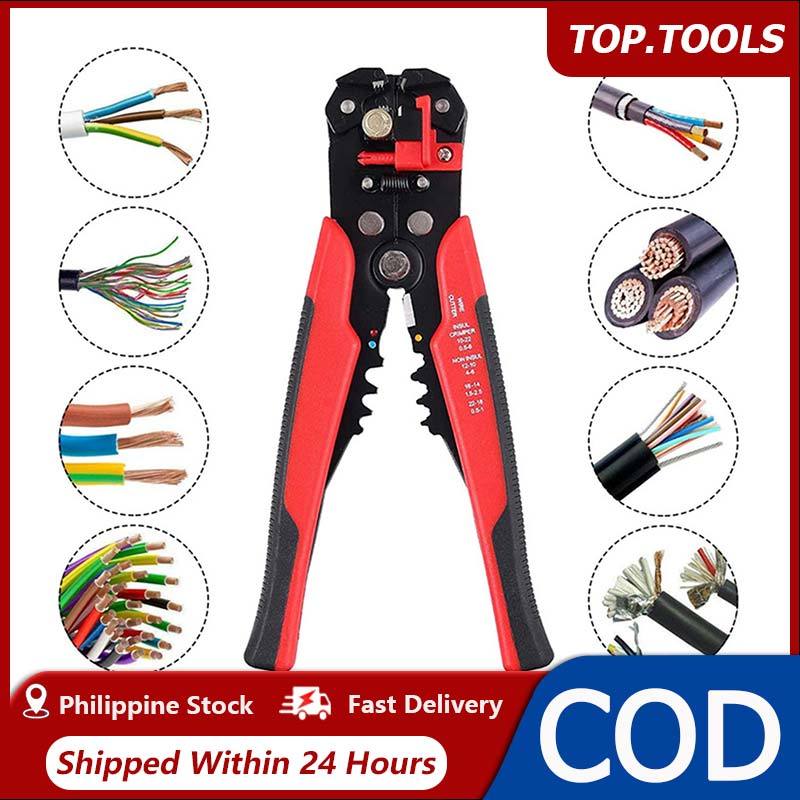 Professional Automatic Wire Striper Cutter Stripper Crimper Pliers ...