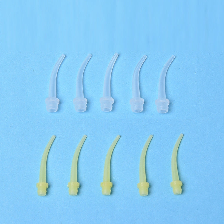 100Pcs Oral Dental Impression Mixing Syringe Tips Intraoral Nozzle ...