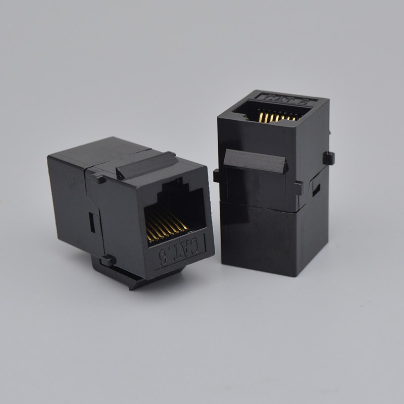 RJ45 Female to UTP Cat5e CAT6 keystone jack inline coupler connector adapt | Shopee Philippines