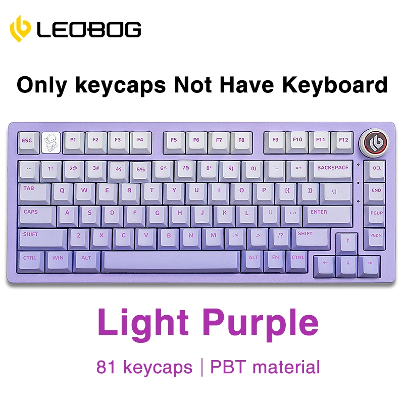 AULA LEOBOG 81 Keys Keycap Original Keycaps PBT Sublimation Keycaps ...