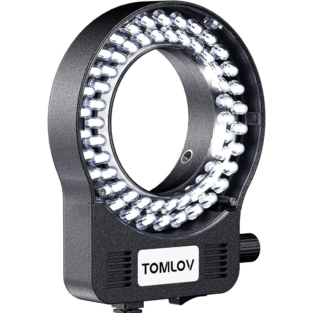 Microscope LED Ring Light Illuminator,TOMLOV LT01 Adjustable Microscope ...