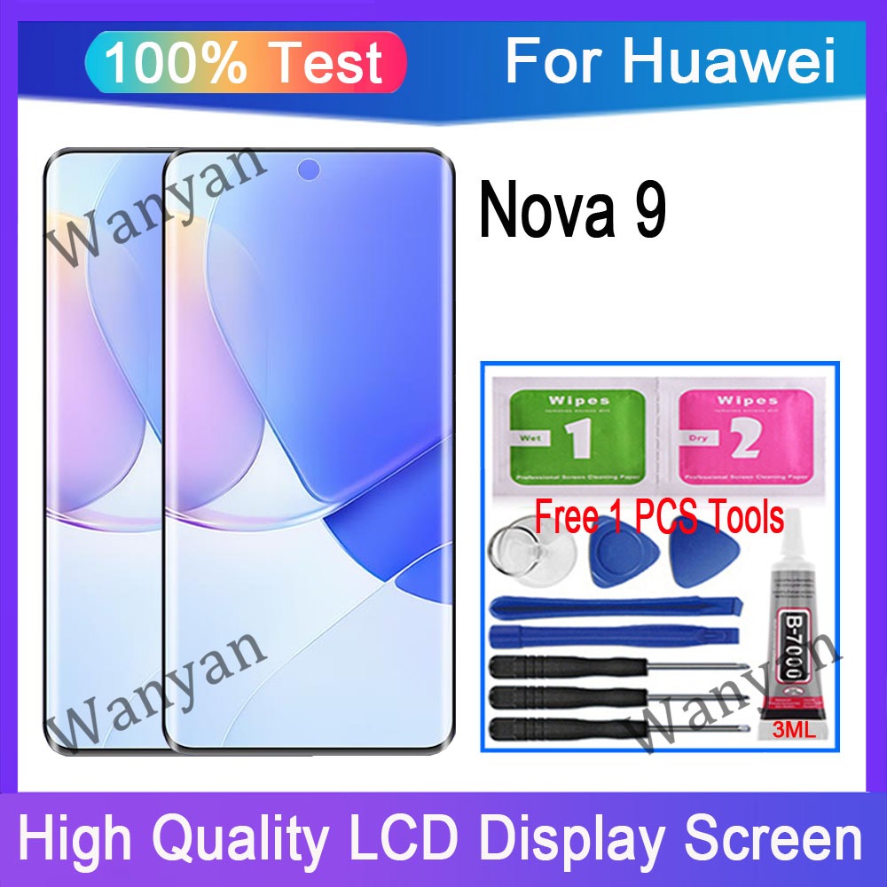 OEM For OLED Huawei Nova 9 LCD Display Touch Screen Digitizer With Frame Replacement | Shopee ...