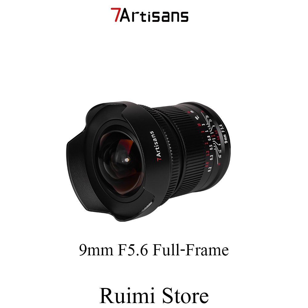 7Artisans 9mm f5.6 Full Frame Wide Angle Manual Focus Lens for E / Z ...