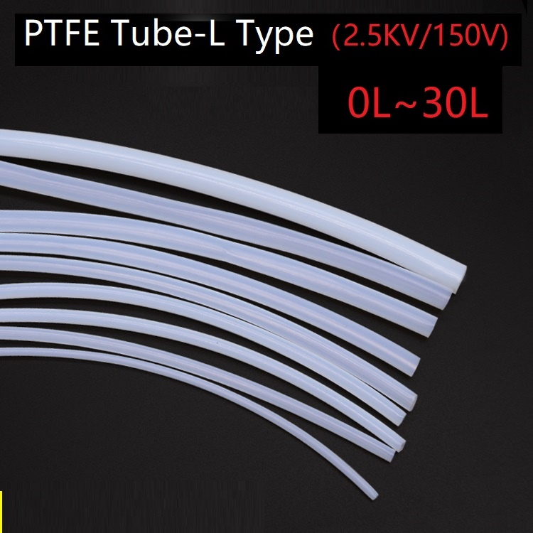 0L ~ 30L Translucent PTFE Tube F46 PTFE tube multi-specification pipe hose S-type 150V | Shopee ...