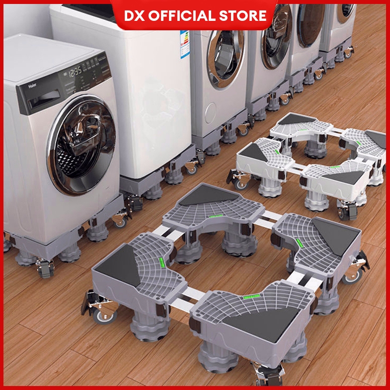 【Ready Stock】 Washing Machine Stand Rack Adjustable Stainless Steel ...
