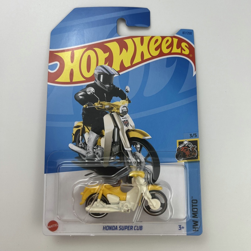 2023-87 Hot Wheels Cars HONDA SUPER CUB 1/64 Metal Die-cast Model Toy ...