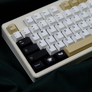 GMK Coffee Mocha Keycaps Cherry Profile PBT Dye Sublimation Mechanical ...