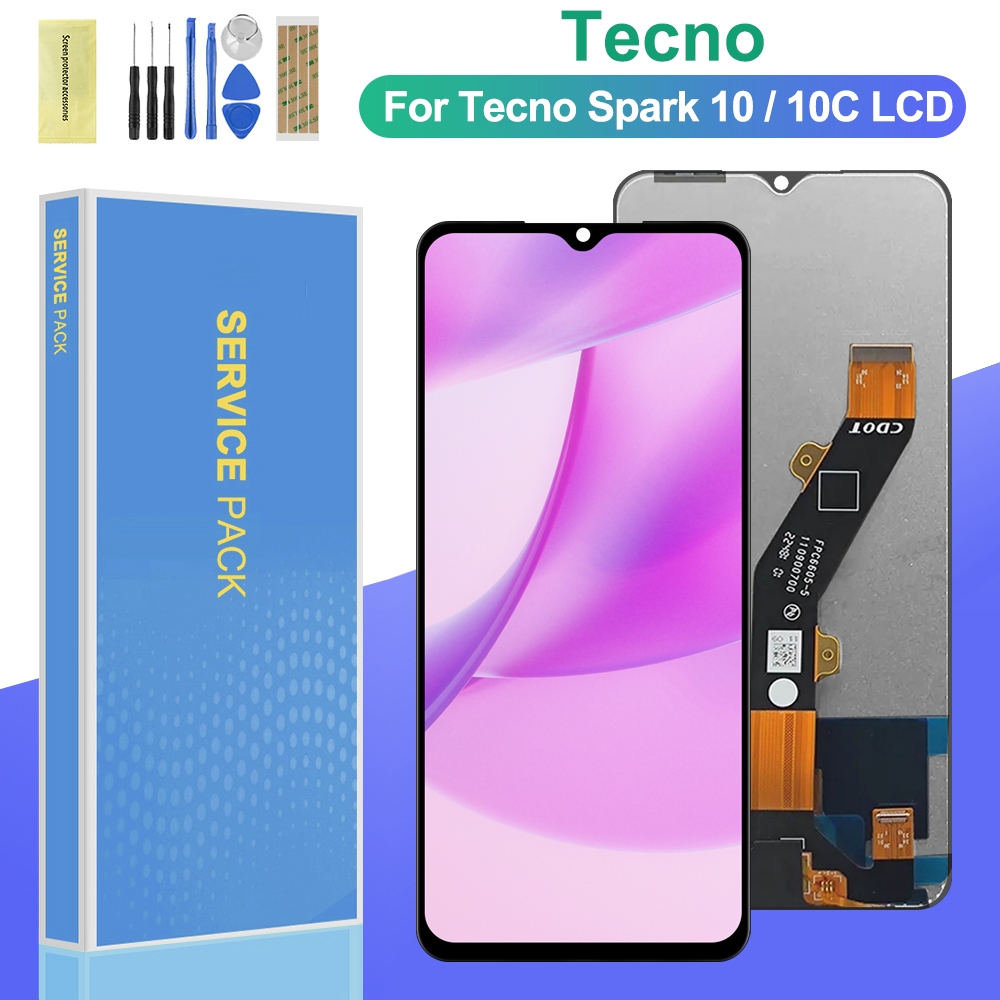 Original Tecno Spark 10C KI5k KI5m LCD Display with Touch Screen ...