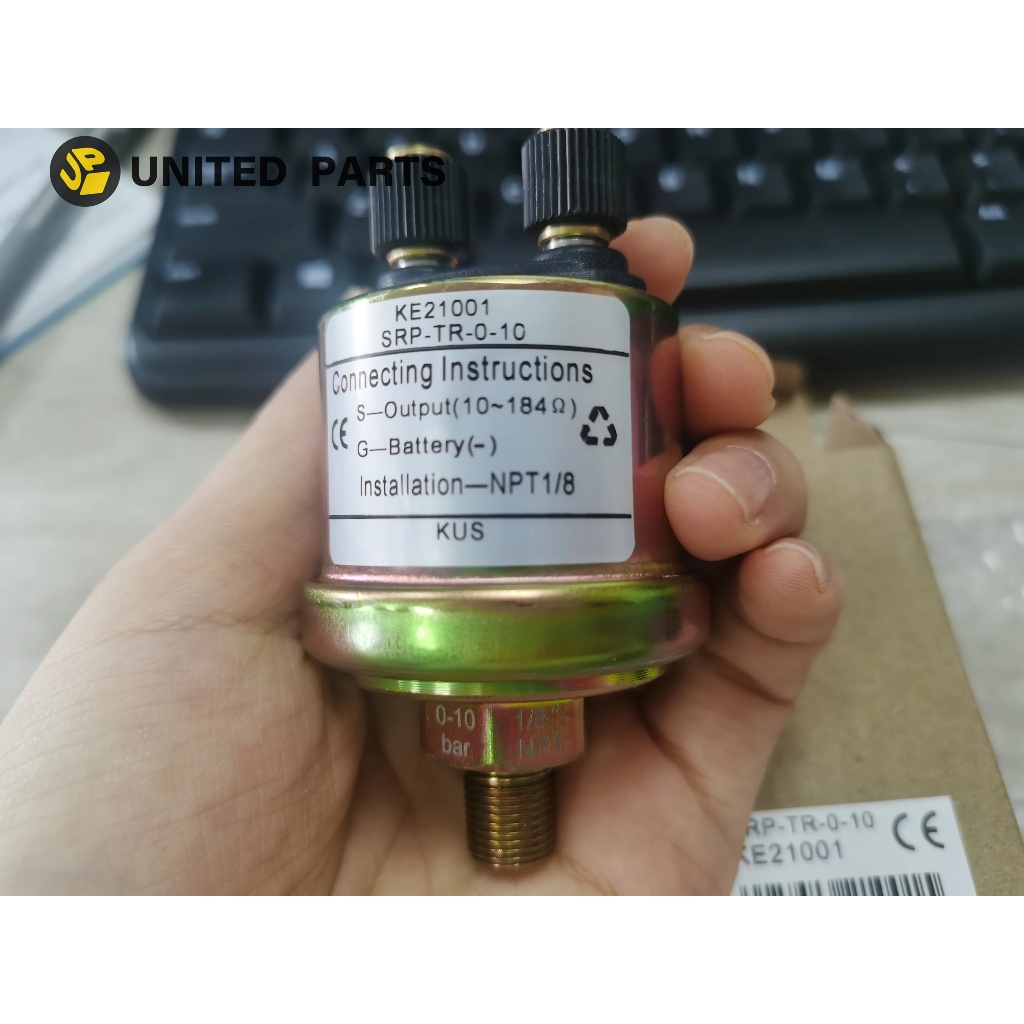 0-10Par 1/8NPT M10 Mechanical oil pressure sensor no alarm for ...