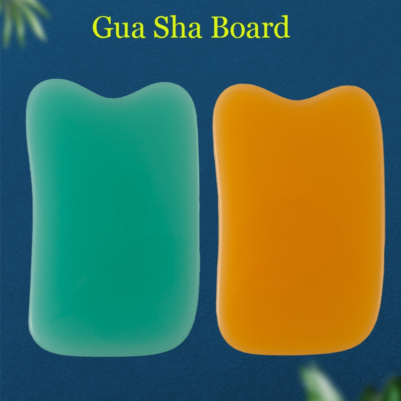 Resin Face Gua Sha Board Facial Massager Body Gua Sha Board Crystal ...