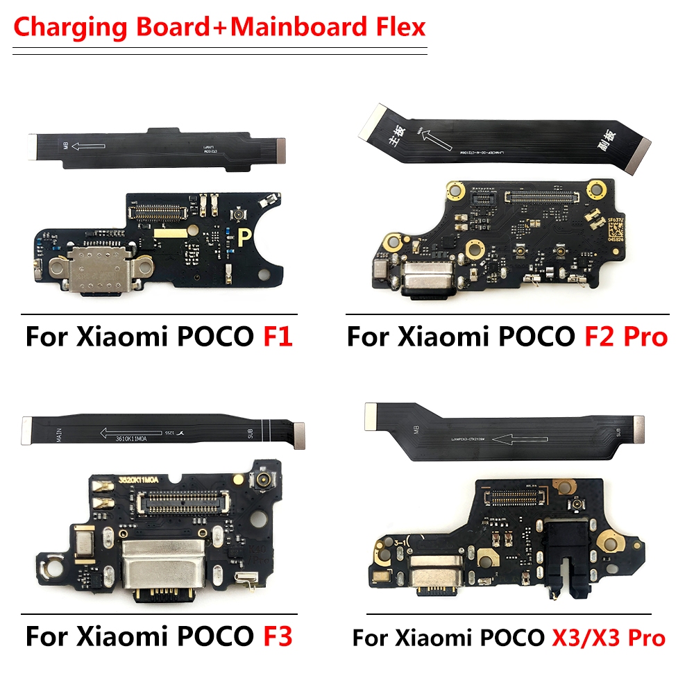 New For Xiaomi Poco F2 Pro F1 F3 X3 Pro USB Power Charging Board ...