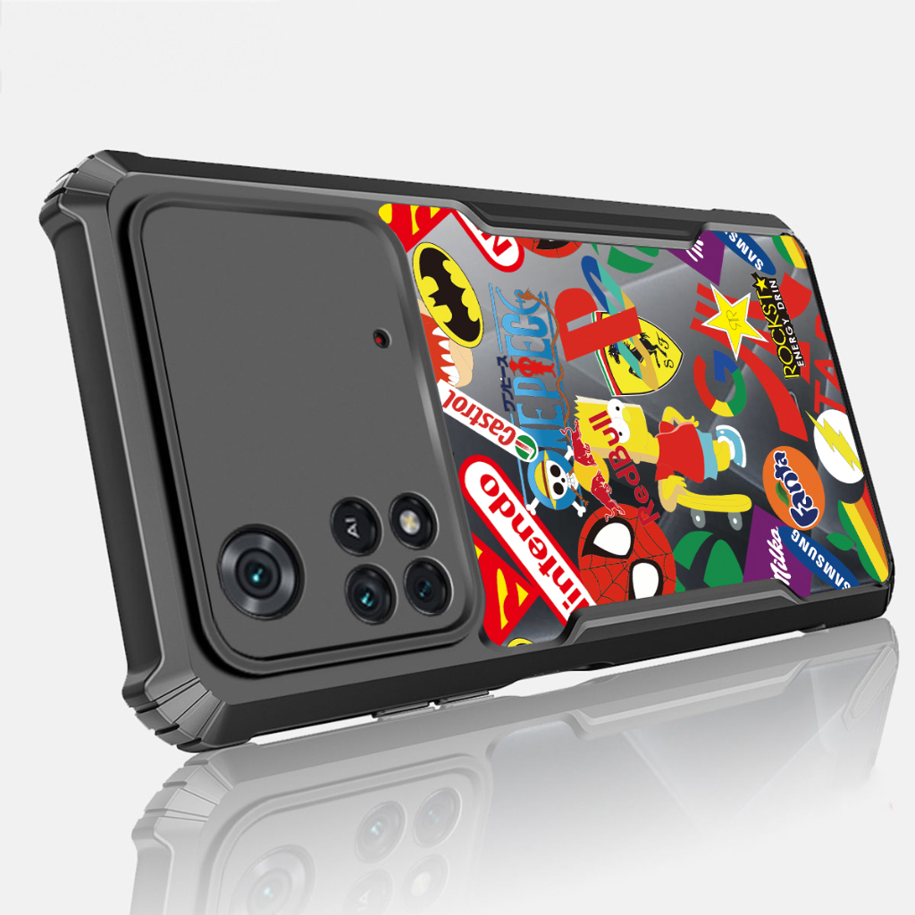 Shockproof Clear Case XIAOMI POCO M7 M6 M5 M5S M4 M3 Pro X3 NFC X4 X5 ...