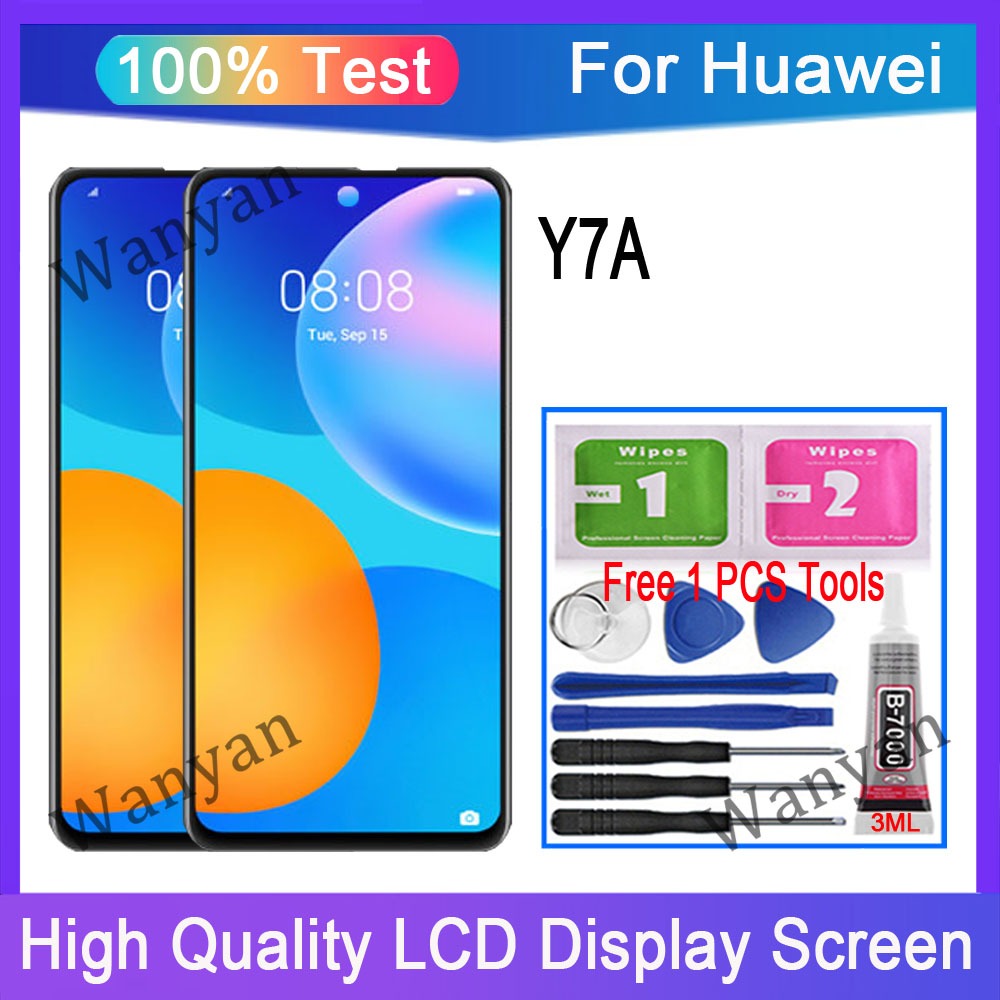 OEM For Huawei Y7A LCD Display Touch Screen With Frame Replacement | Shopee Philippines