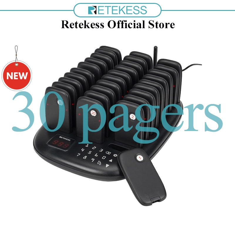 Retekess TD157 TD162 TD175 TD175P TD184 Pager Restaurant Wireless ...