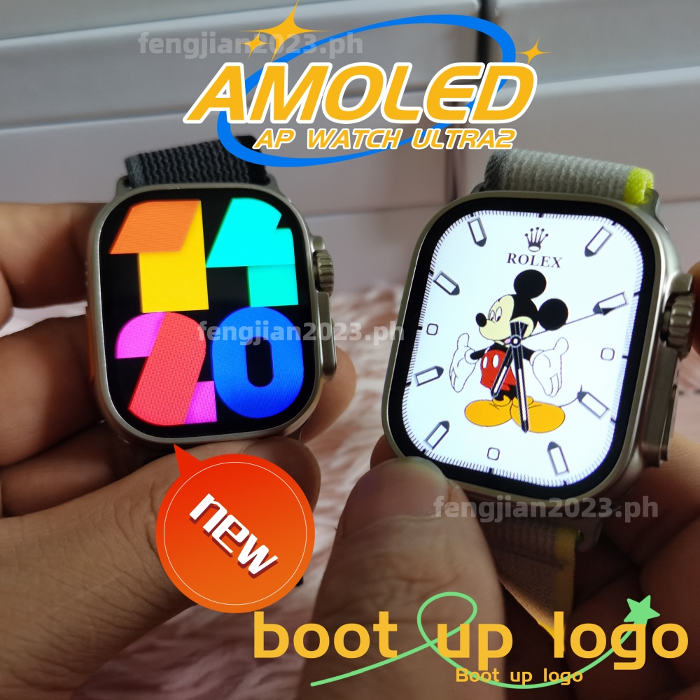 2023 Top AMOLED AP ULTRA WATCH ultra2 Smart watch | Shopee Philippines