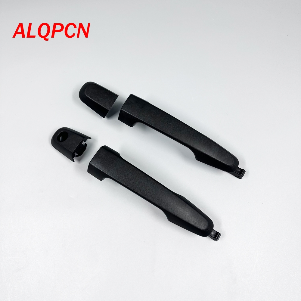 Front Door Rear Door Outer Handle with Cap no Hole Black for 2015-2019 ...
