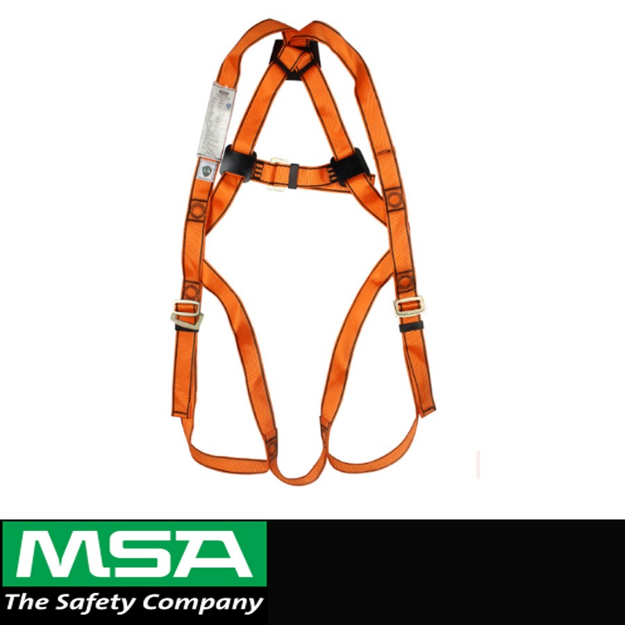 MSA 10128052+10128061 Body harness Lightweight Full-body Five-point ...