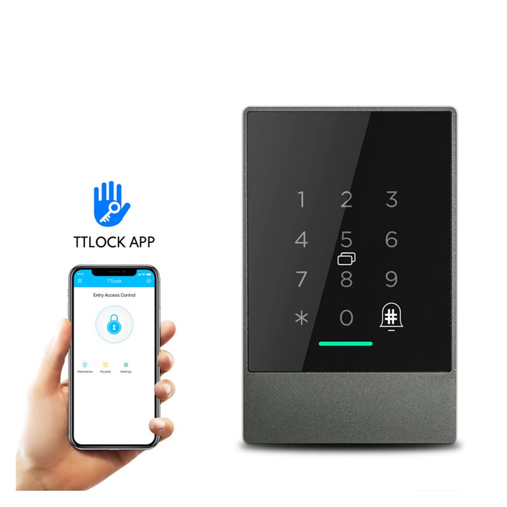 IP66 Waterproof WiFi App Access Control Reader, Electronic Furniture Digital Keypad Door Lock ...