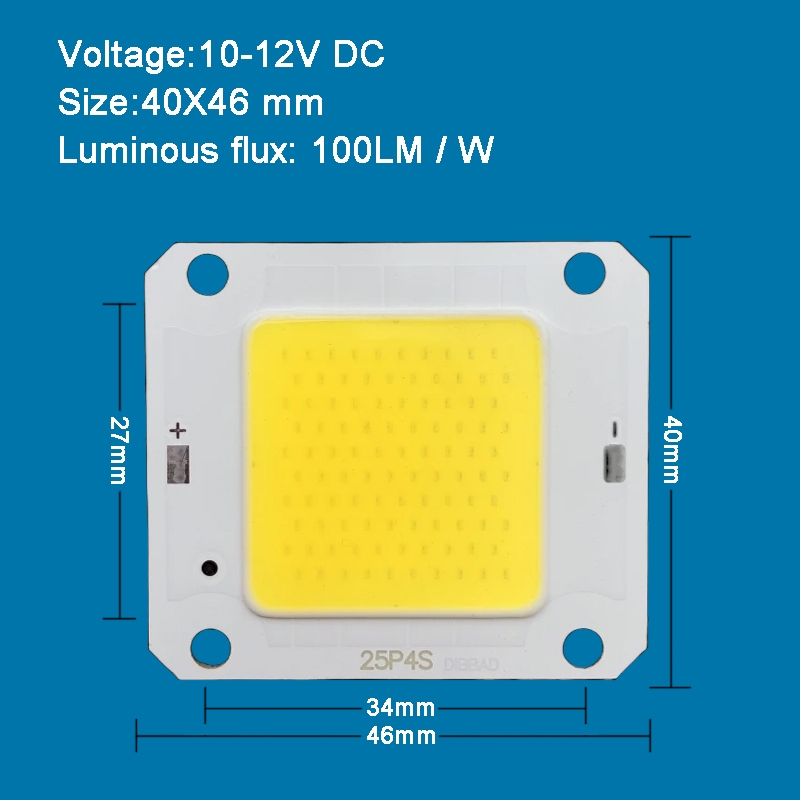 32V 12V 10W 20W 30W 50W COB LED Flip Chip lamp Light for Spotlight Floodlight DIY | Shopee ...
