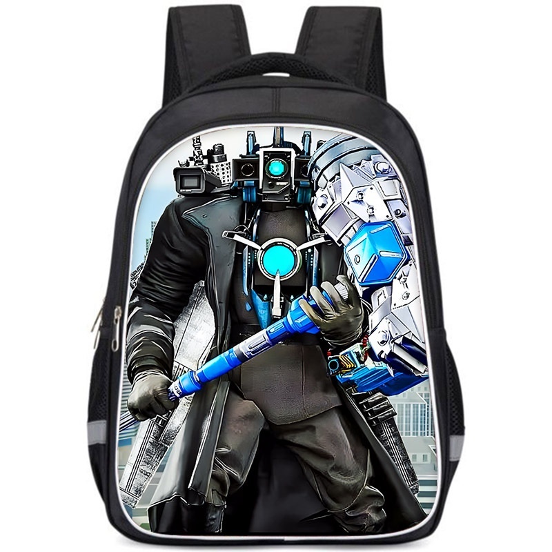 Skibidi toilet Backpack for Women Men Student Large Capacity Fashion ...