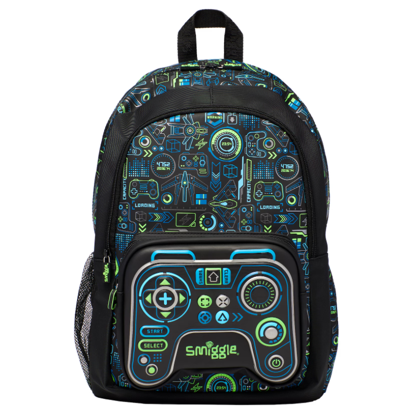 Smiggle GAME Virtual Classic Backpack for primary children | Shopee ...