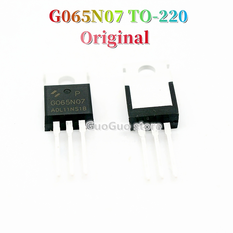 12pcs Original G065N07 HYG065N07NS1P TO-220 70V 100A N-channel MOSFET ...