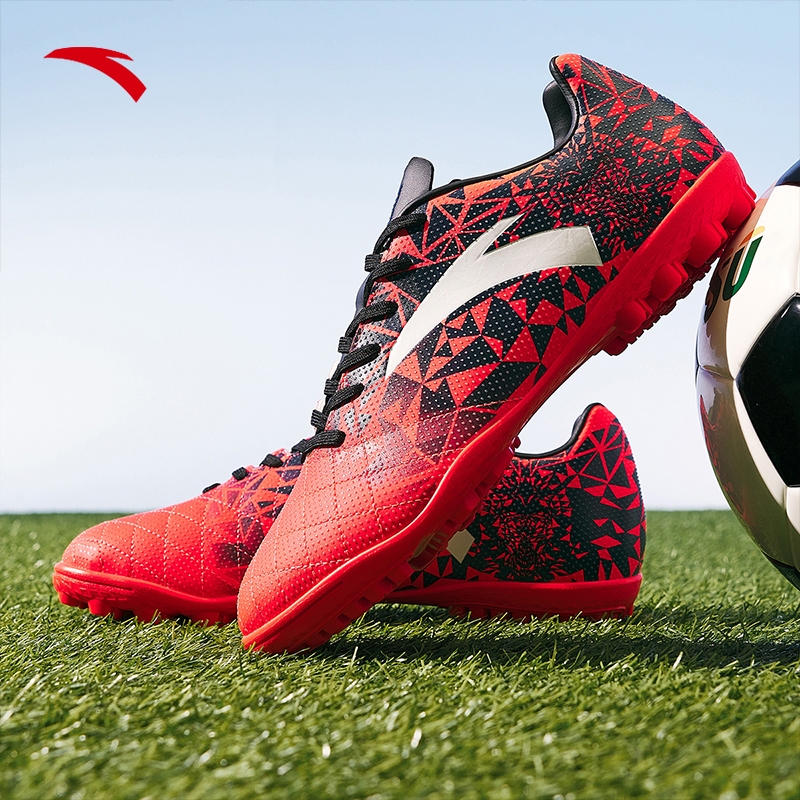 Anta Men Soccer shoes Stable Support Professional Protective Football ...