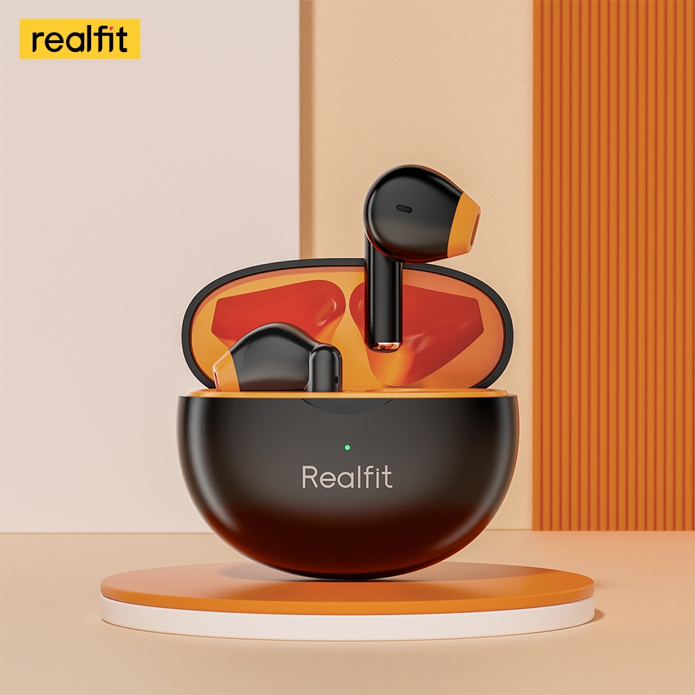 Realfit F2 Bluetooth Earphone Excellent Bass Wireless Earbuds with Mic ...