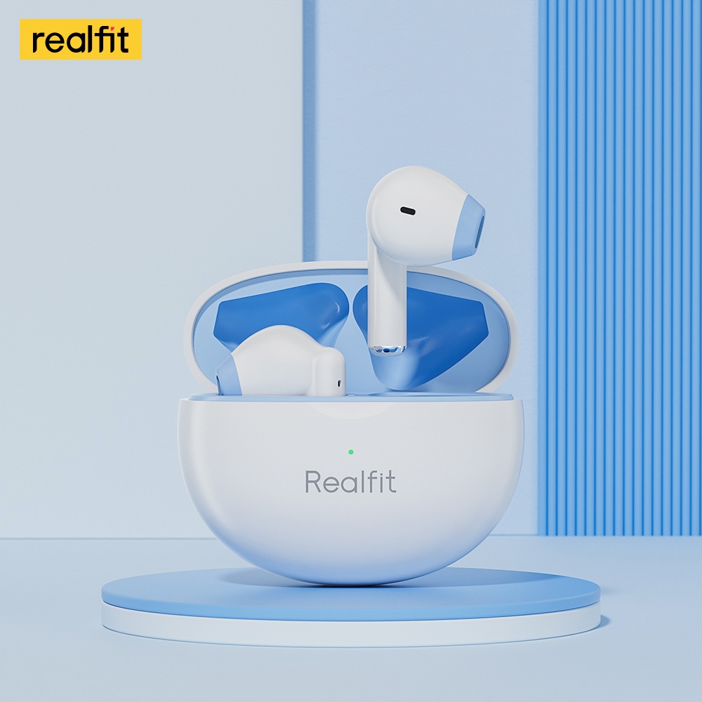 Realfit F2 Bluetooth Earphone Excellent Bass Wireless Earbuds with Mic ...