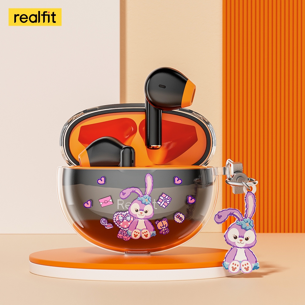 Realfit F2 Bluetooth Earphone Excellent Bass Wireless Earbuds with Mic ...