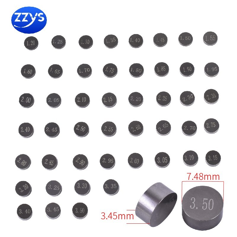1pcs 7.48mm Valve Shim Thicknes from 1.2mm to 3.5mm For Suzuki Raider ...