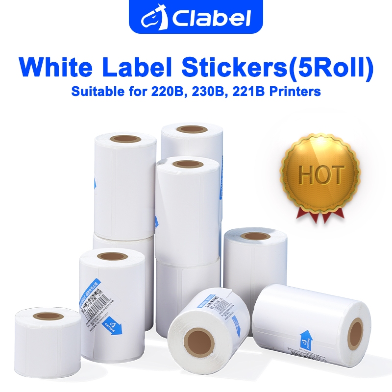 CLABEL 220B/221B/230B/320B Sticker Paper,Thermal Paper, Portable ...