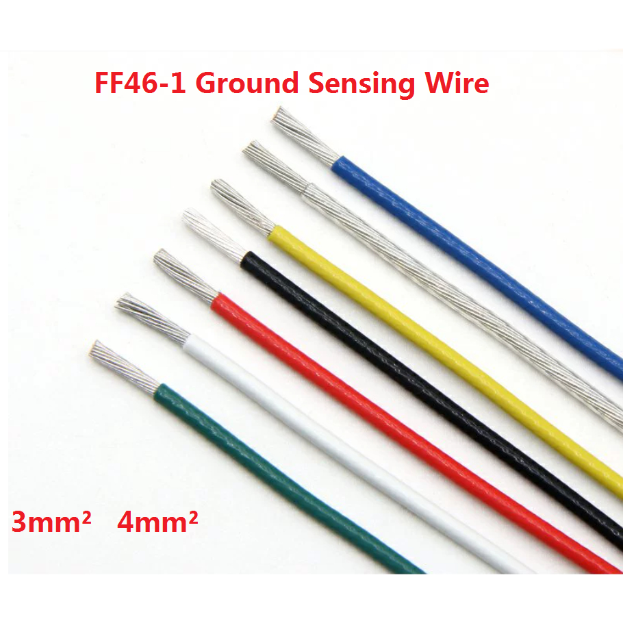 FF46-1 Ground Sensing Wire 3mm² 4mm² Daozha Ground Sensing Line Tetrafluoroethylene Vehicle ...