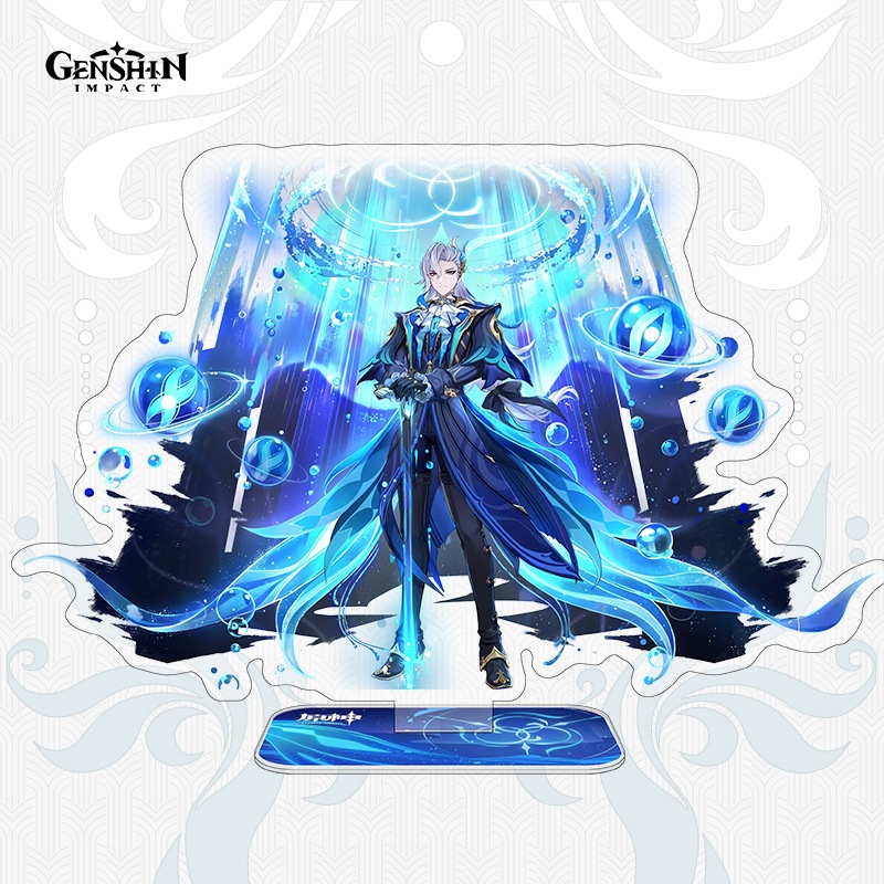 Genshin impact figure Mavuika Kinich Mualani Acrylic stand Furina stand ...