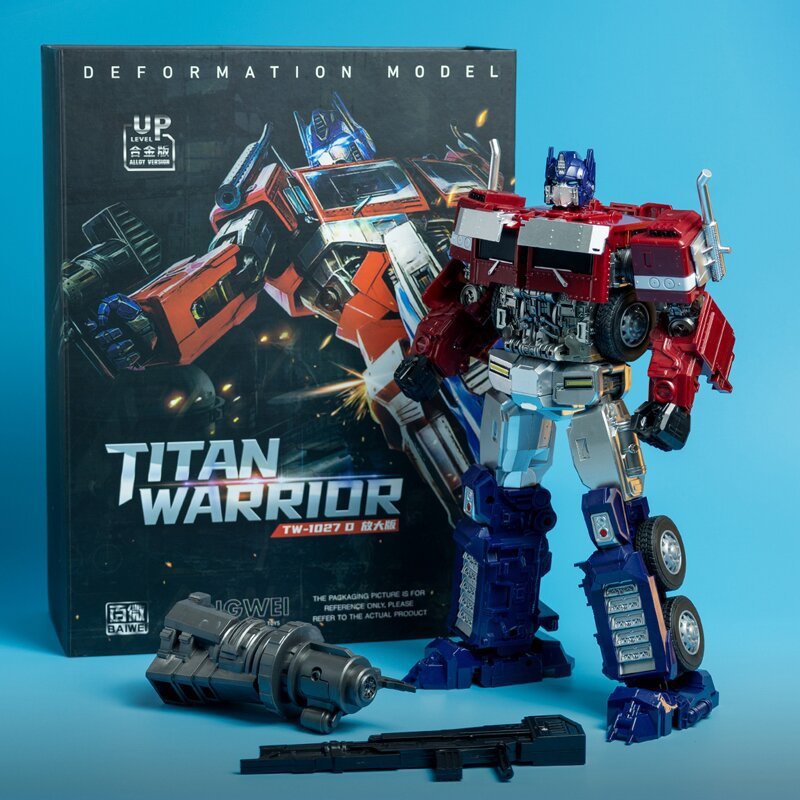 32cm Big Optimus Prime Robot Baiwei TW-1027D Transformation Toy ...