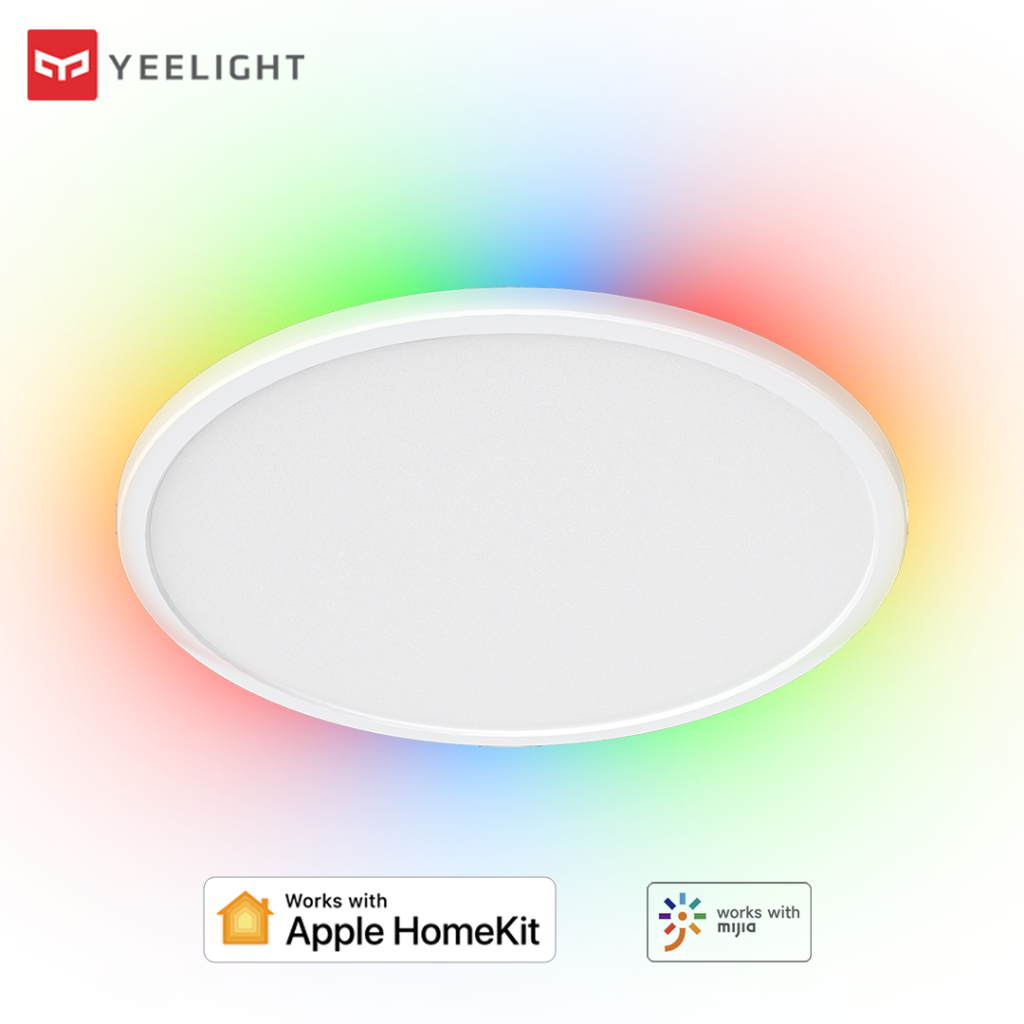 New Yeelight Smart LED RGB Ceiling Light Ultra Thin 220V 24W Dimmable ...