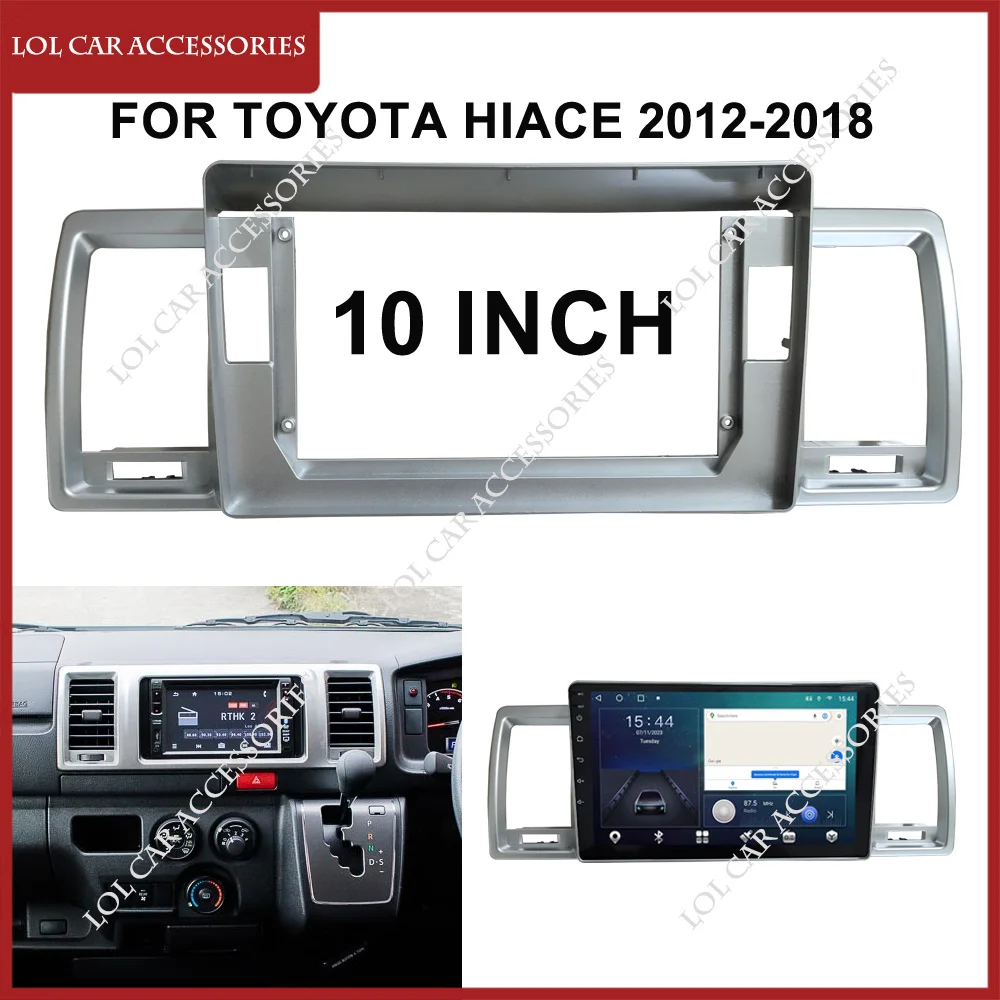 10 Inch For TOYOTA Hiace 2012-2018 Car Radio Stereo Android MP5 Player ...