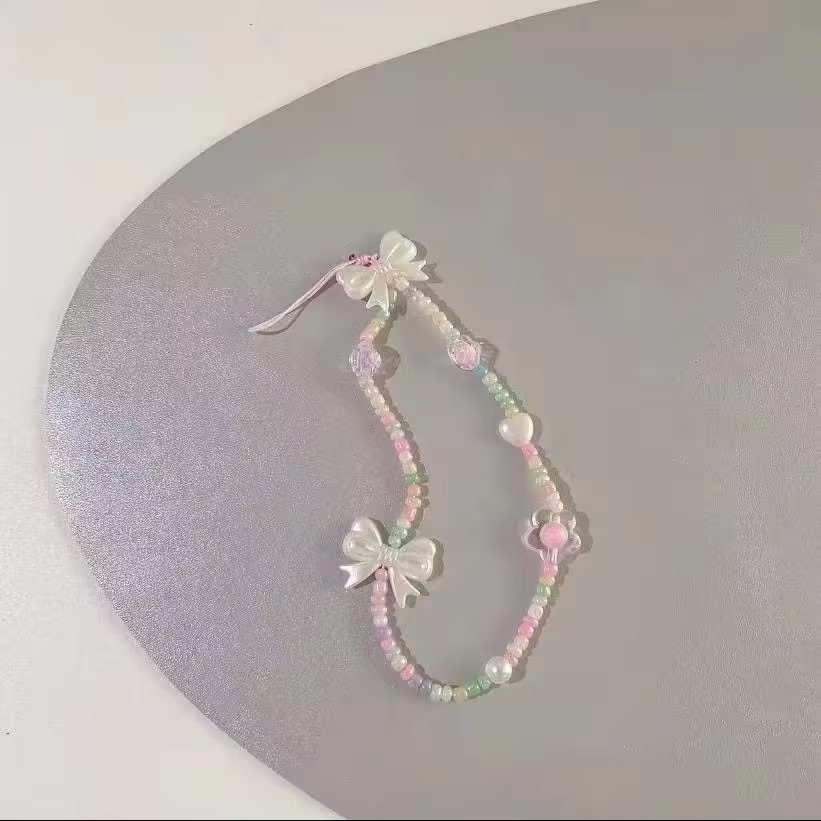 Creative Crystal Clear Mobile Phones Strap Holders Candy Colors Beauty ...